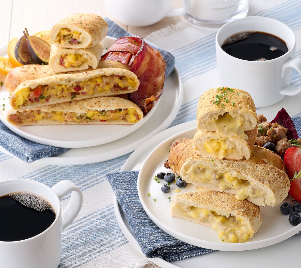 Breakfast Style Stromboli - Leonetti's